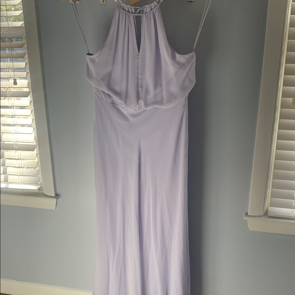 nouvelle AMSALE | Dresses | Elegant Lavender Halter Maxi Dress | Poshmark